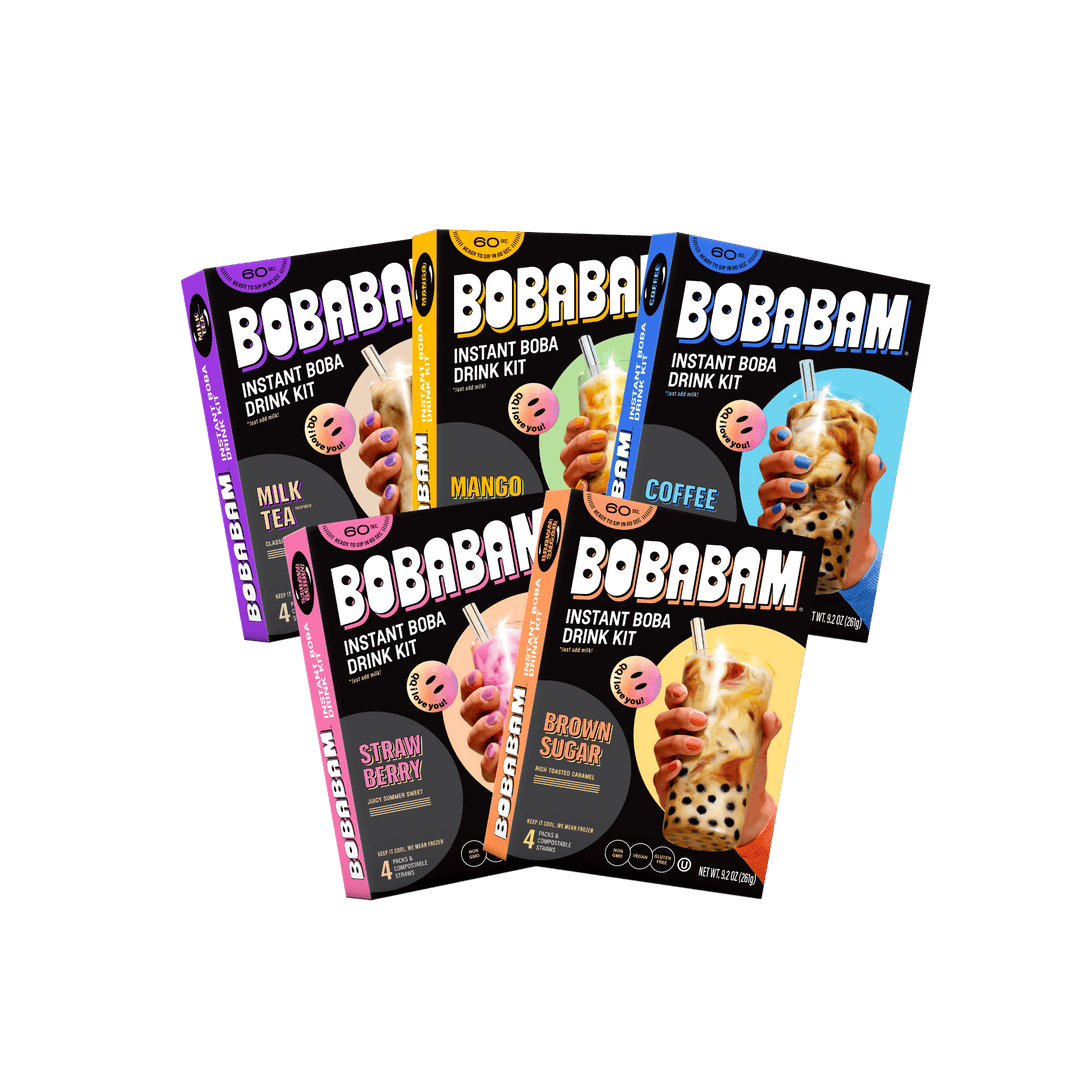 BOBABAM - Instant Boba Drink Kits
