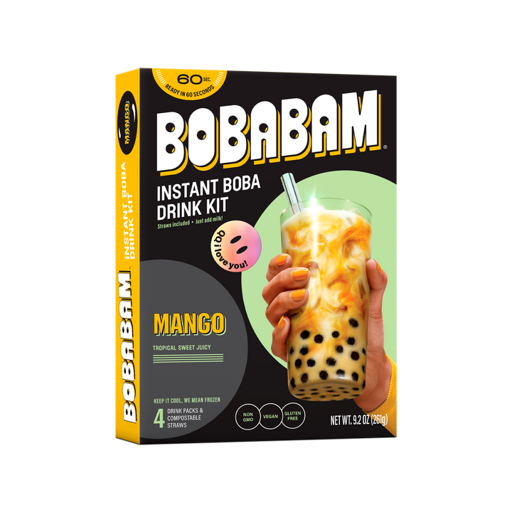 Mango Hibiscus Boba Tea – BOBABAM