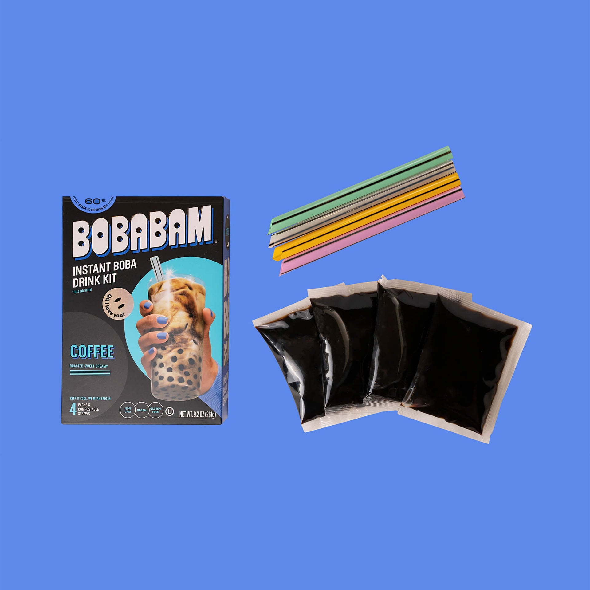 Coffee Instant Boba Drink Kit - BOBABAM