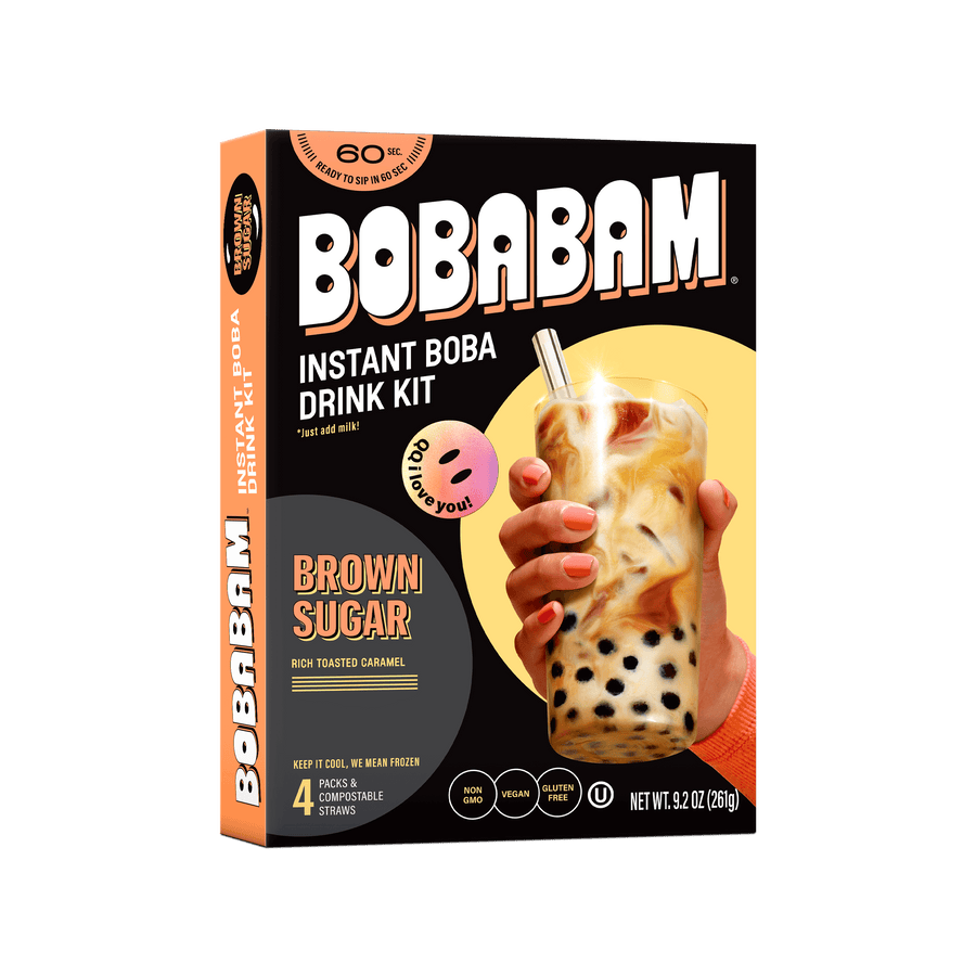 Brown Sugar Milk Boba With Vanilla Salt Cold Foam – BOBABAM