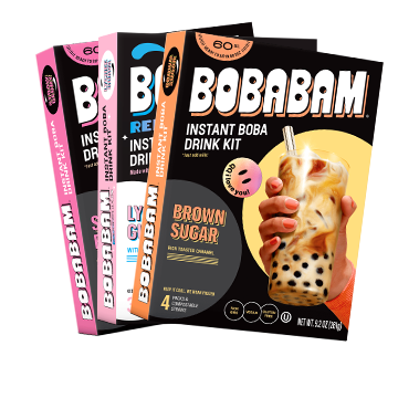 Milk Tea Instant Boba Drink Kit - BOBABAM