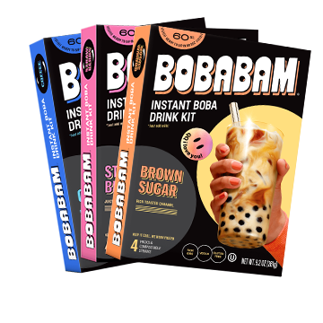 Brown Sugar Instant Boba Drink Kit - BOBABAM