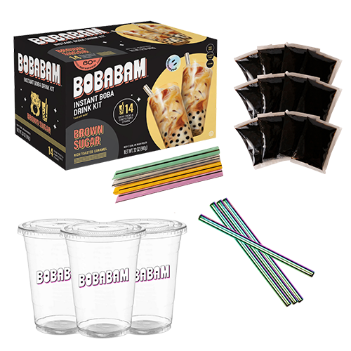 BOBABAM - Instant Boba Drink Kits
